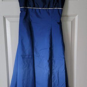 Dresses | Vintage Prom Dress Blue | Poshmark